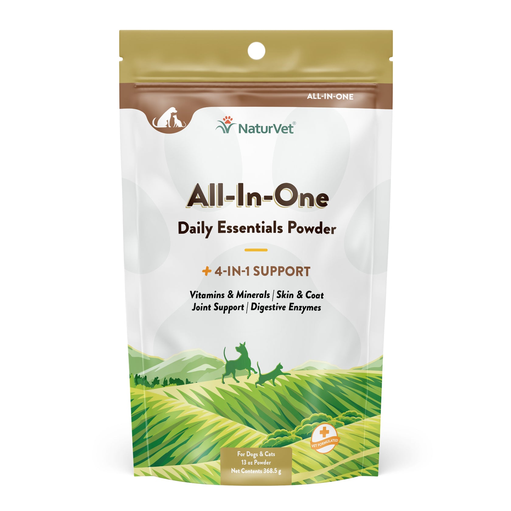All-In-One Supplement Powder for Dogs and Cats - NaturVet®