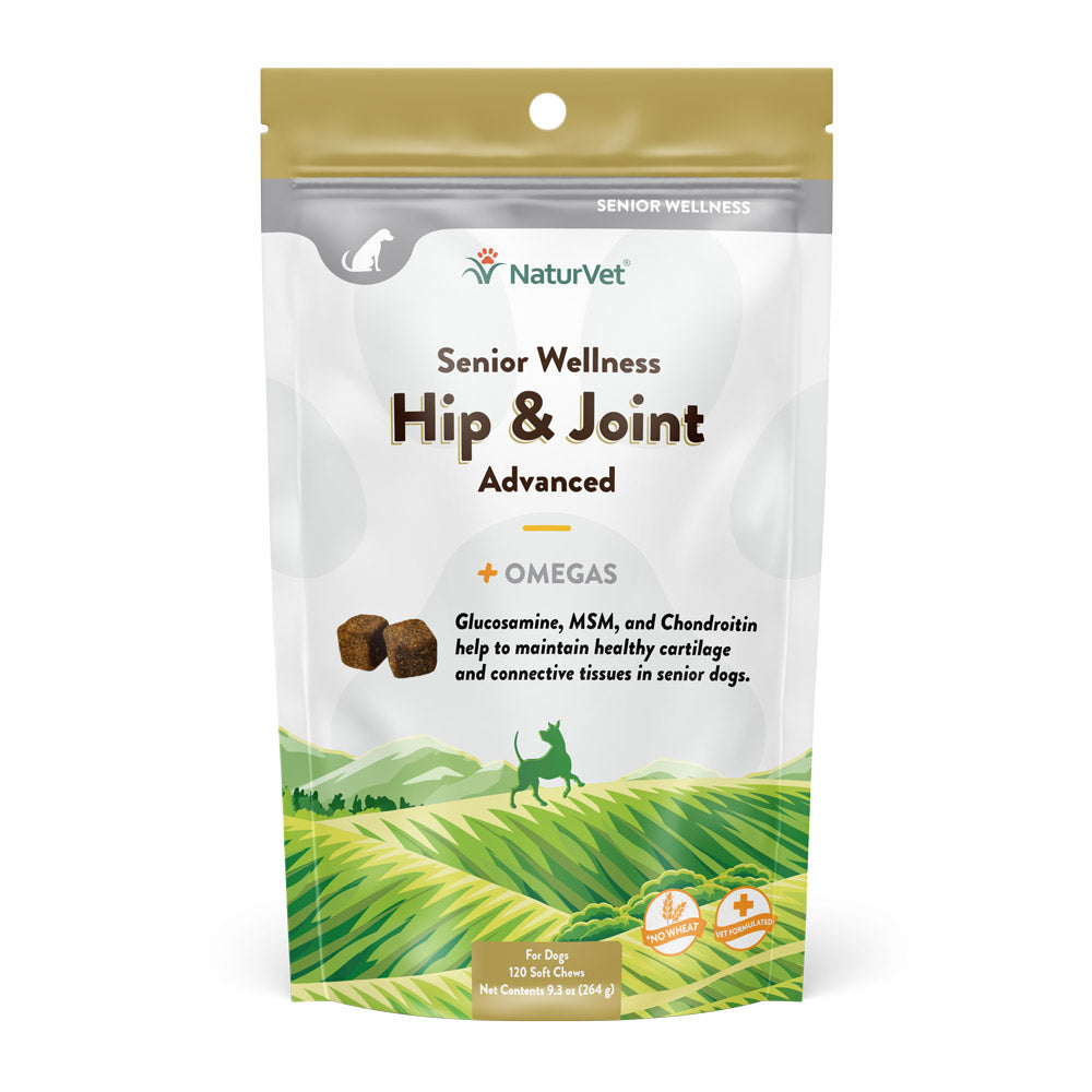 Senior Hip & Joint Advanced Soft Chews - NaturVet®