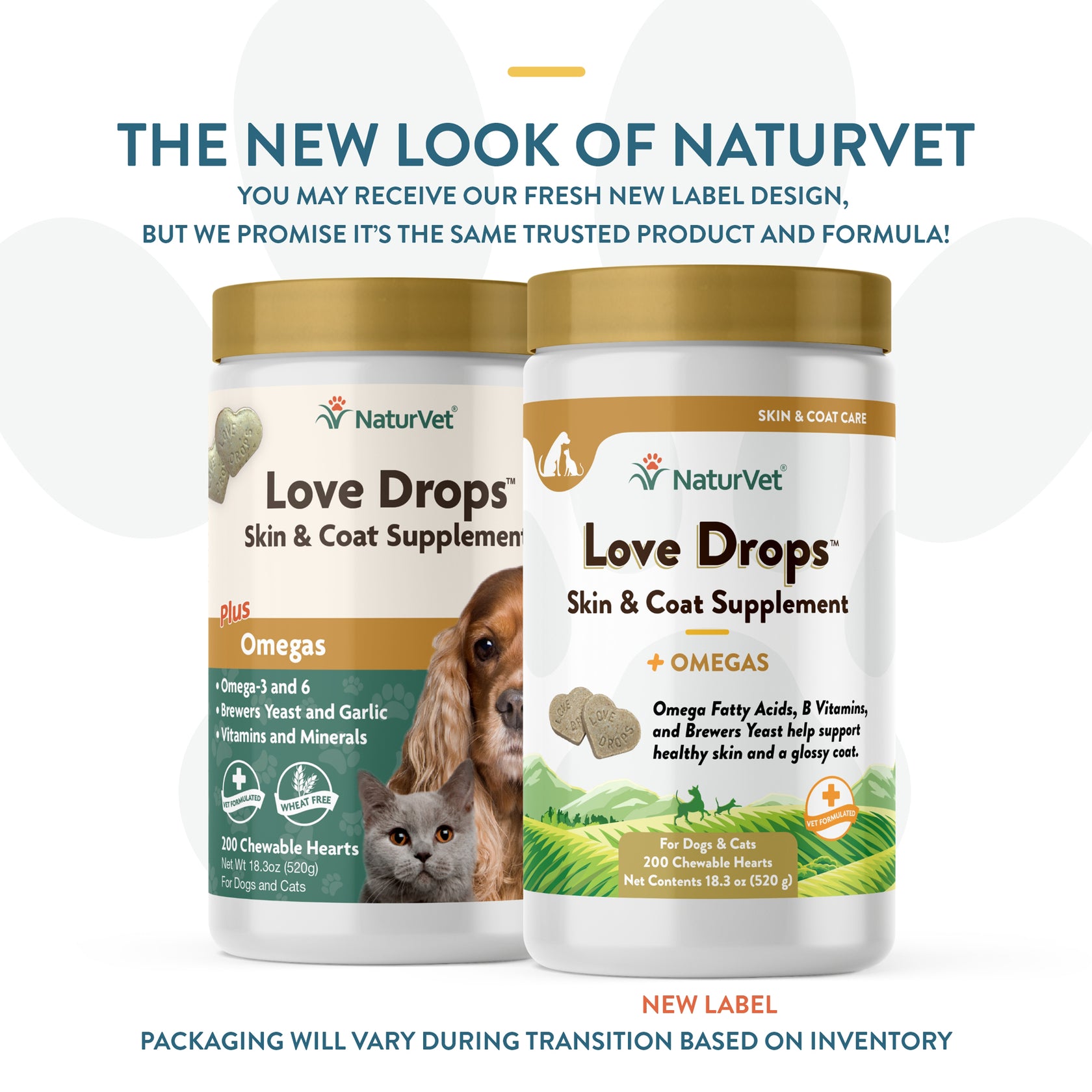 Love Drops™ Skin & Coat Supplement - NaturVet®