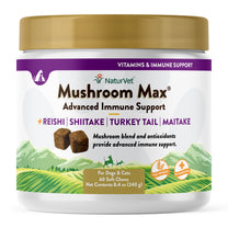 Mushroom Max for Dogs and Cats - NaturVet®