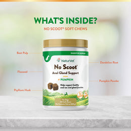 No Scoot® Soft Chews for Dogs - NaturVet®