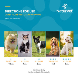Quiet Moments® Calming Drops Calming Aid - NaturVet®