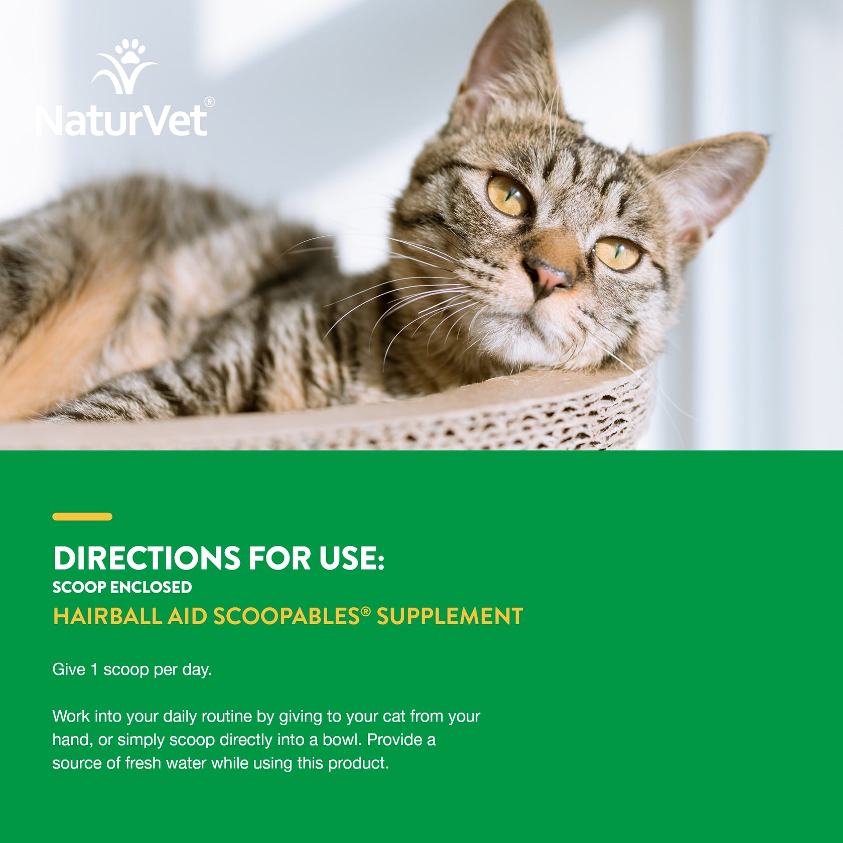 Scoopables® Hairball Aid Daily Support - NaturVet®