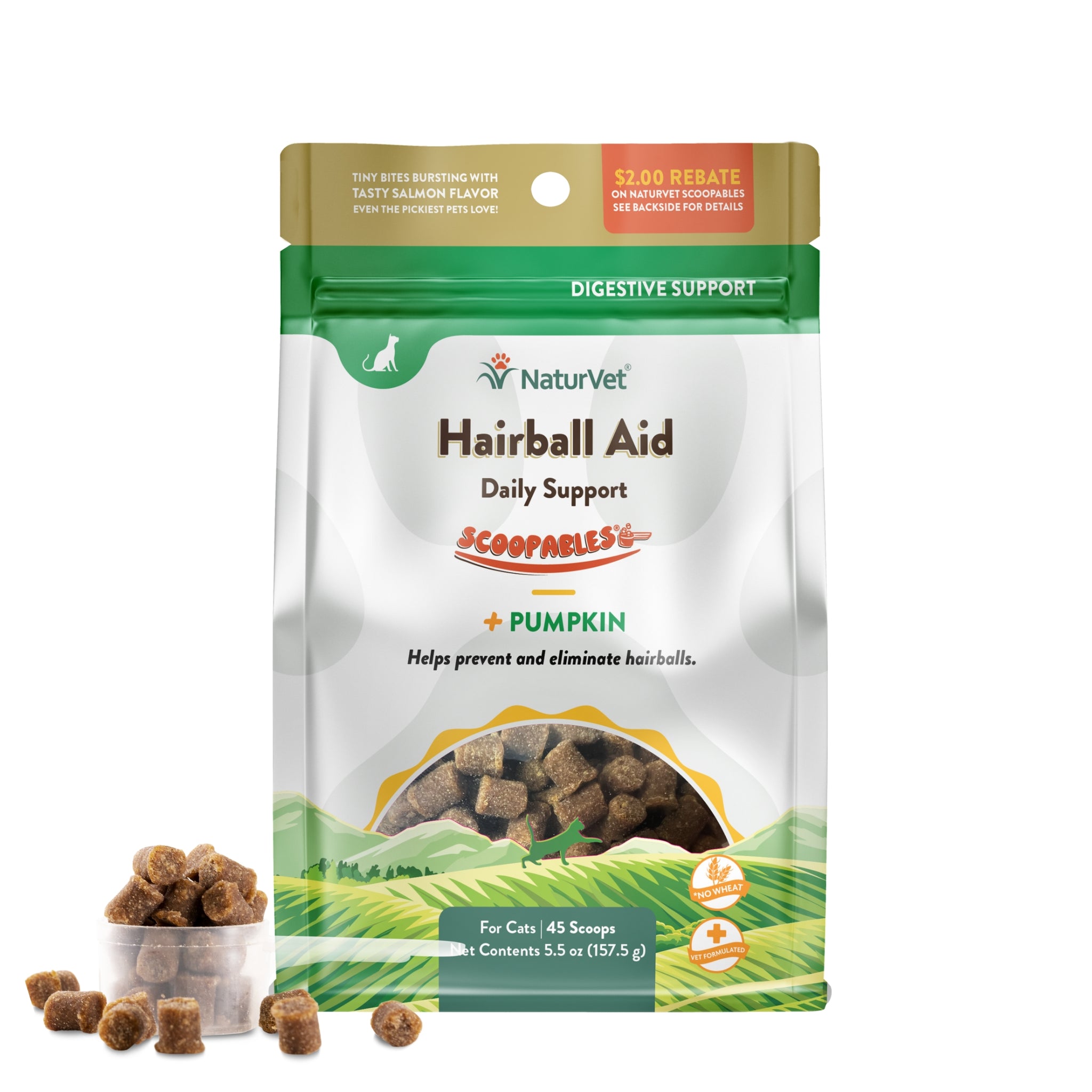 Scoopables Hairball Aid Daily Support - NaturVet®